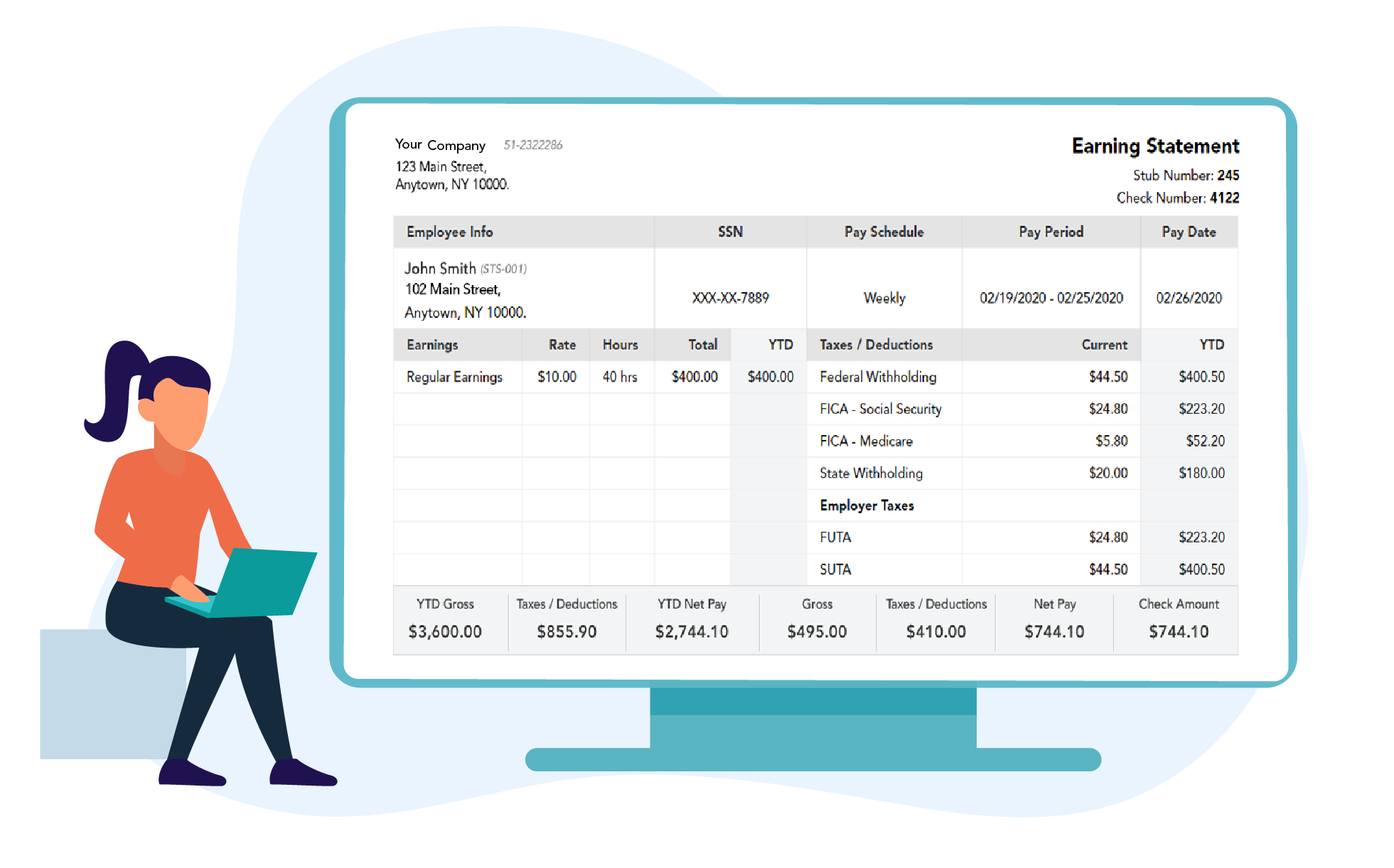 Easy Tips For Generating Pay Stubs Online – 123PayStubs Blog