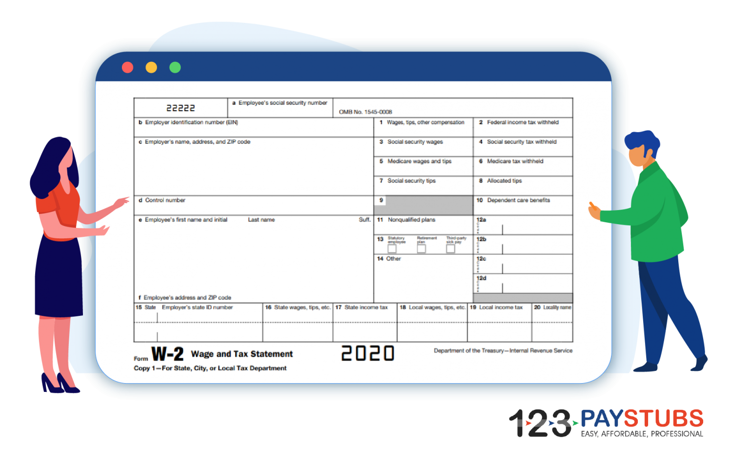 Everything You Need To Know About Your Form W-2 – 123PayStubs Blog