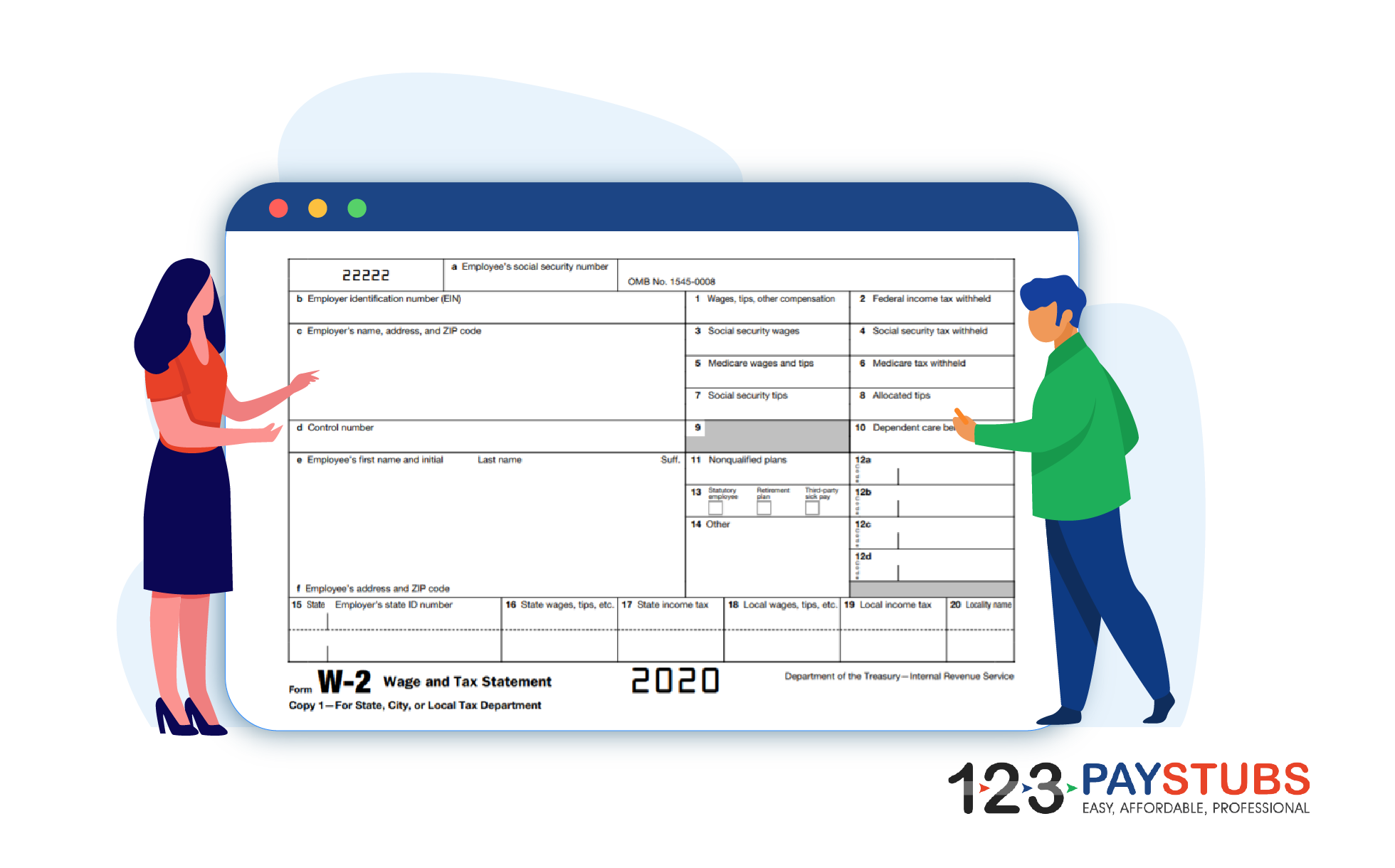 Form W-2 – 123PayStubs Blog